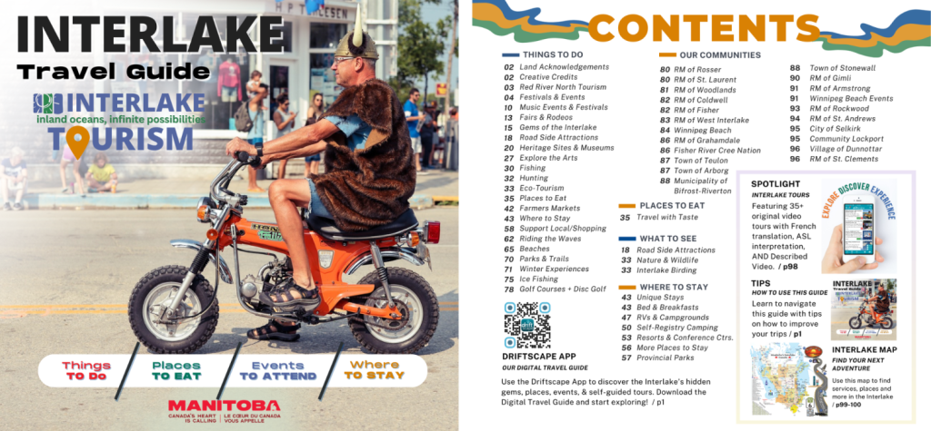 Find our Travel Guide - Interlake Tourism